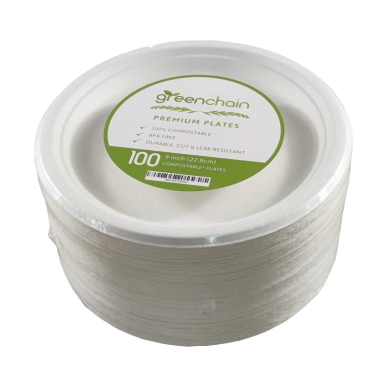 Custom Eco Friendly Disposable Party Plates | Bioleader® Biodegradable ...