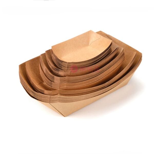 Custom Kraft Paper Food Trays | Bioleader® Biodegradable Tableware