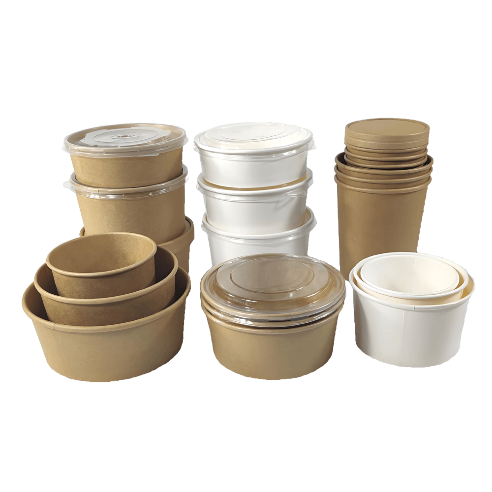 Custom Disposbale Paper Food Packaging – Cups, Bowls, Food Boxes, Bags