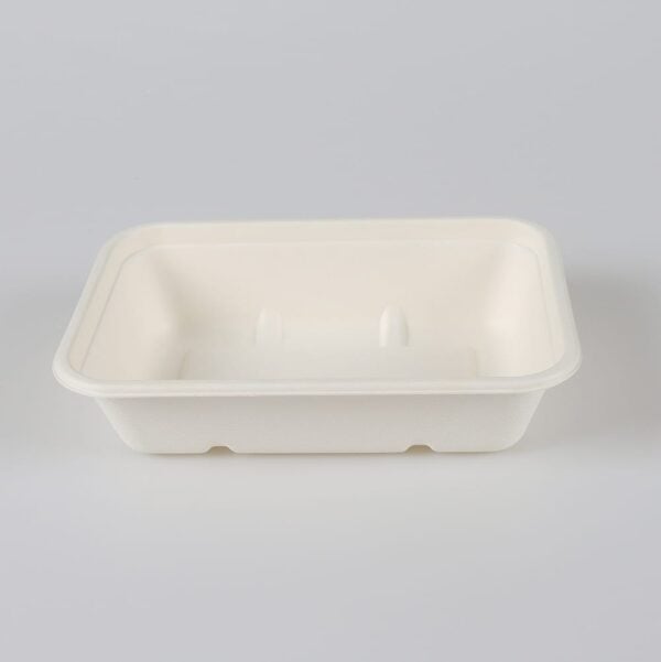 Compostable Bagasse Trays – Disposable, Eco-Friendly, Molded Pulp