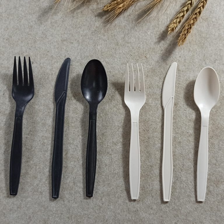Cornstarch Cutlery Fork Spoon Knife – A More Eco-Friendly Utensils