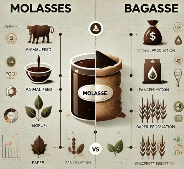 Molasses vs. Bagasse: Understanding the Differences and Industrial Uses