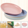 Eco-Friendly Wheat Straw Plates – Biodegradable & BPA-Free Dinnerware