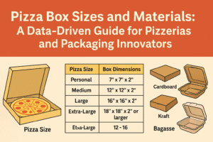 Pizza Box Sizes And Materials: A Data-Driven Guide For Pizzerias And ...