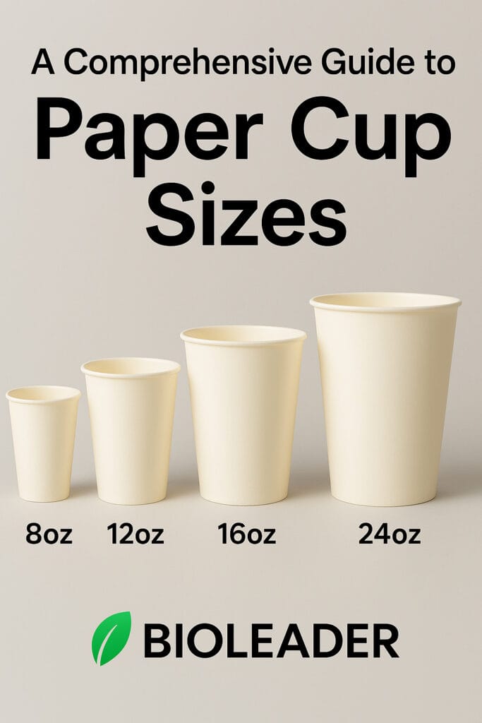 From 8oz To 24oz The Ultimate Paper Cup Size Comparison Guide 2025