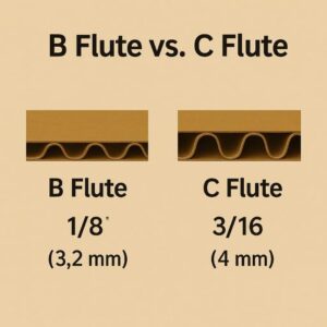 B Flute vs. C Flute: Which Cardboard Is Best for Food Boxes?