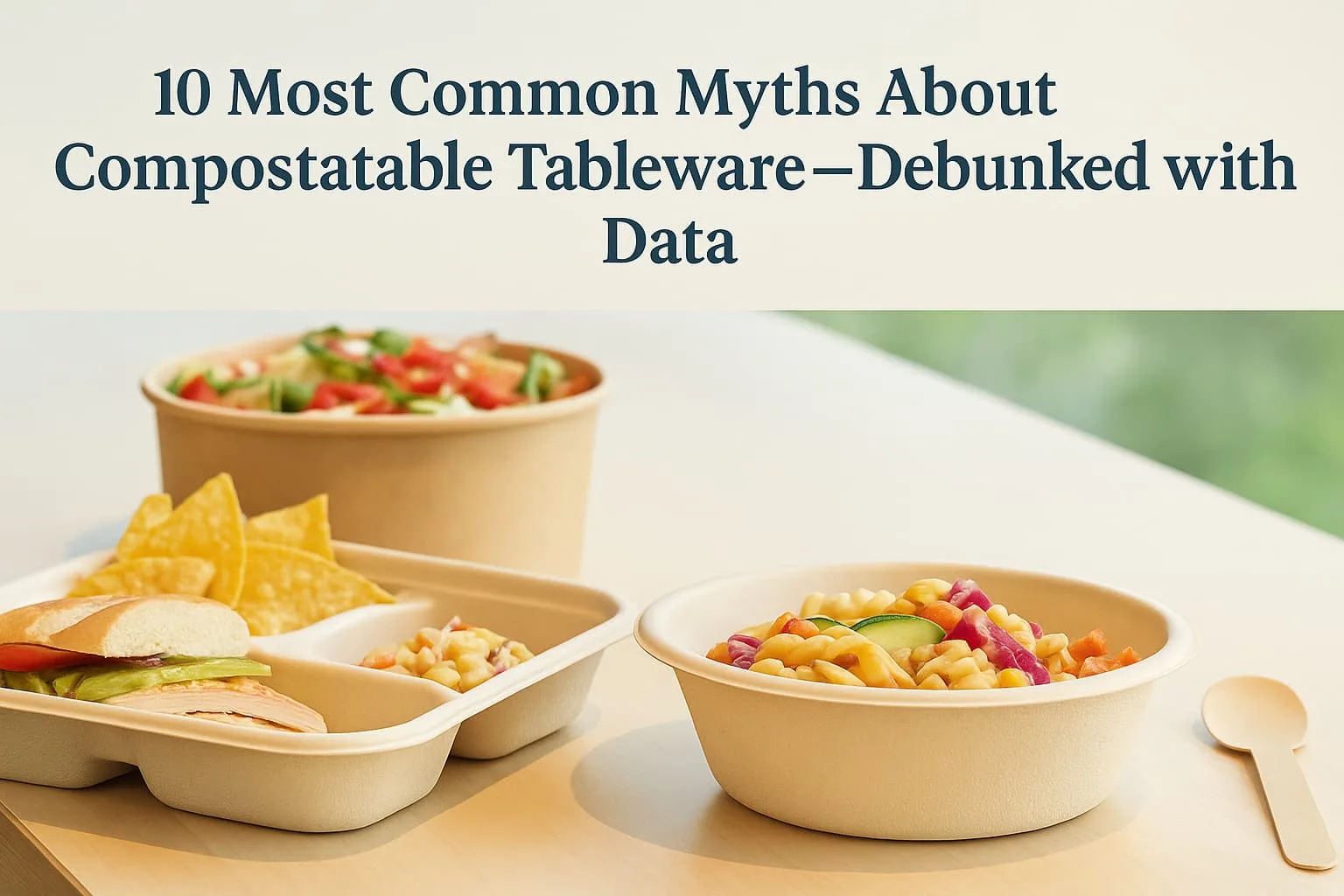 10 Most Common Myths About Compostable Tableware—Debunked With Data