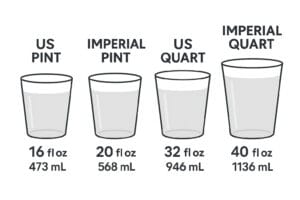 Pint Vs Quart: The Ultimate Guide To Food Packaging Sizes, Conversions ...