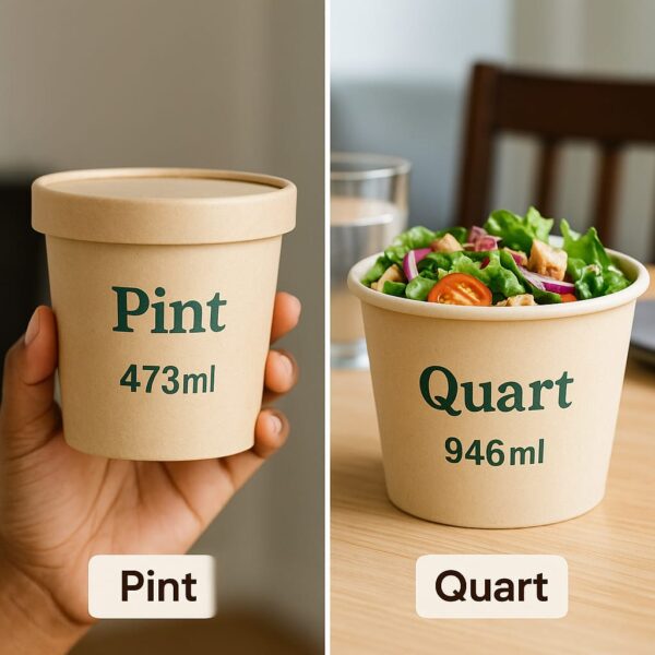 Pint Vs Quart: The Ultimate Guide To Food Packaging Sizes, Conversions ...