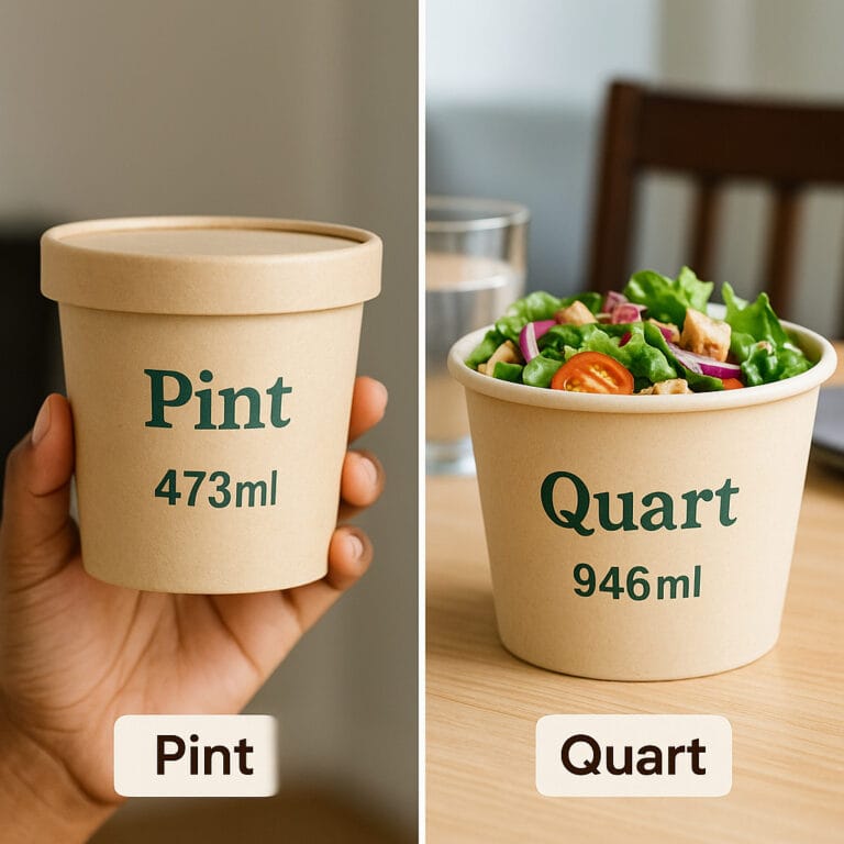 Pint Vs Quart: The Ultimate Guide To Food Packaging Sizes, Conversions ...