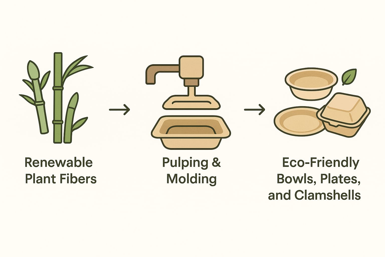 Pulp Molding Tableware: The Future Of Sustainable Food Packaging