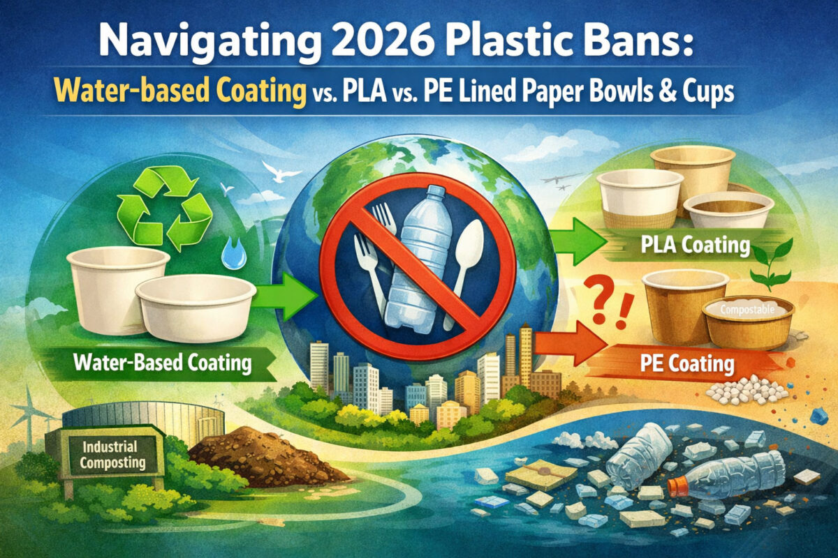 Navigating 2026 Plastic Bans: Water-based Coating vs. PLA vs. PE Lined ...