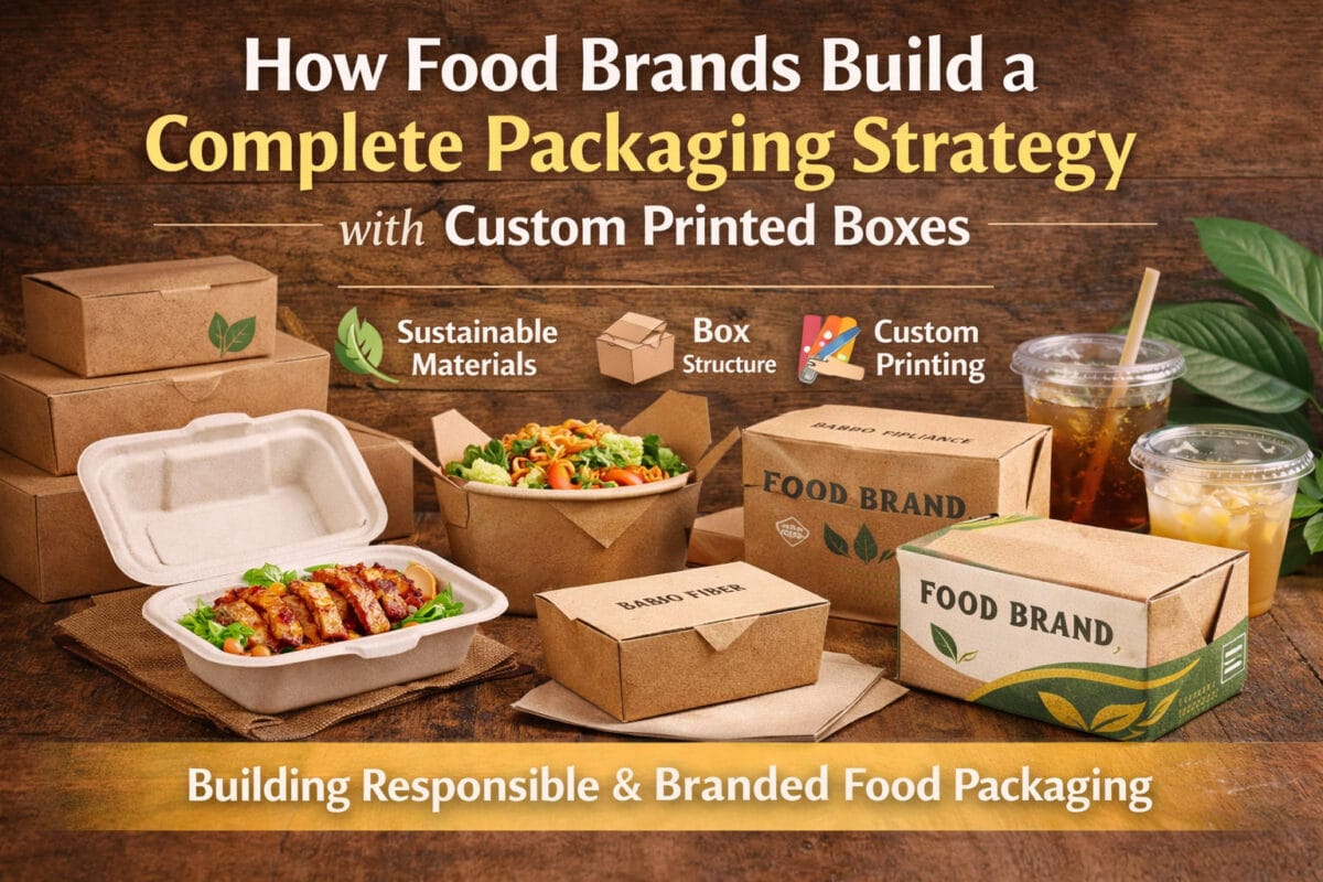 How Food Brands Build a Complete Packaging Strategy with Custom Printed ...